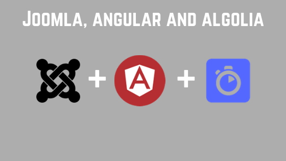 Headless Joomla using Angular and Algolia - The Techjoomla Blog