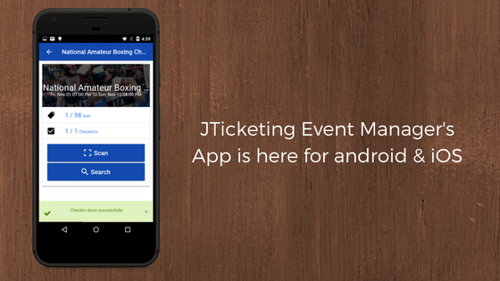 JTicketing Event Manager's App is here for Android & IOS. Download it ...