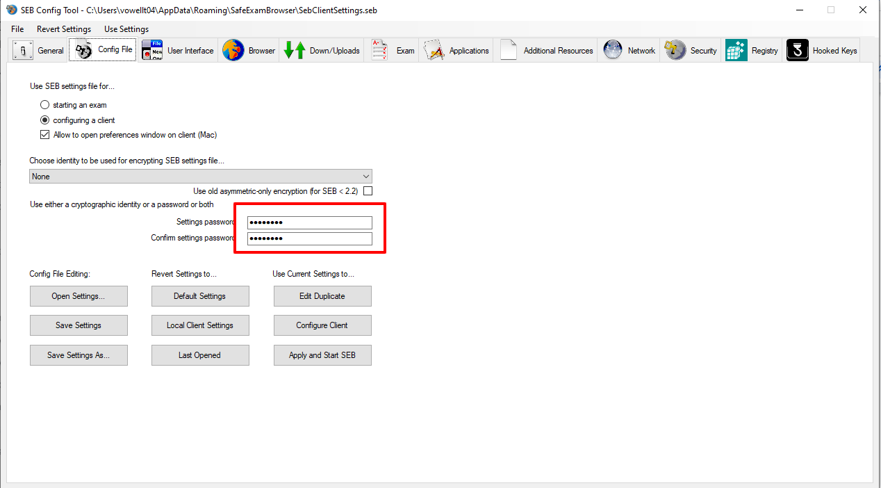 Safe Exam Browser